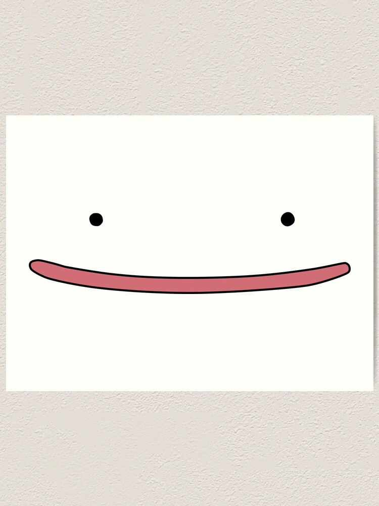 "Ditto Face" Art Print for Sale by realolawliet | Redbubble