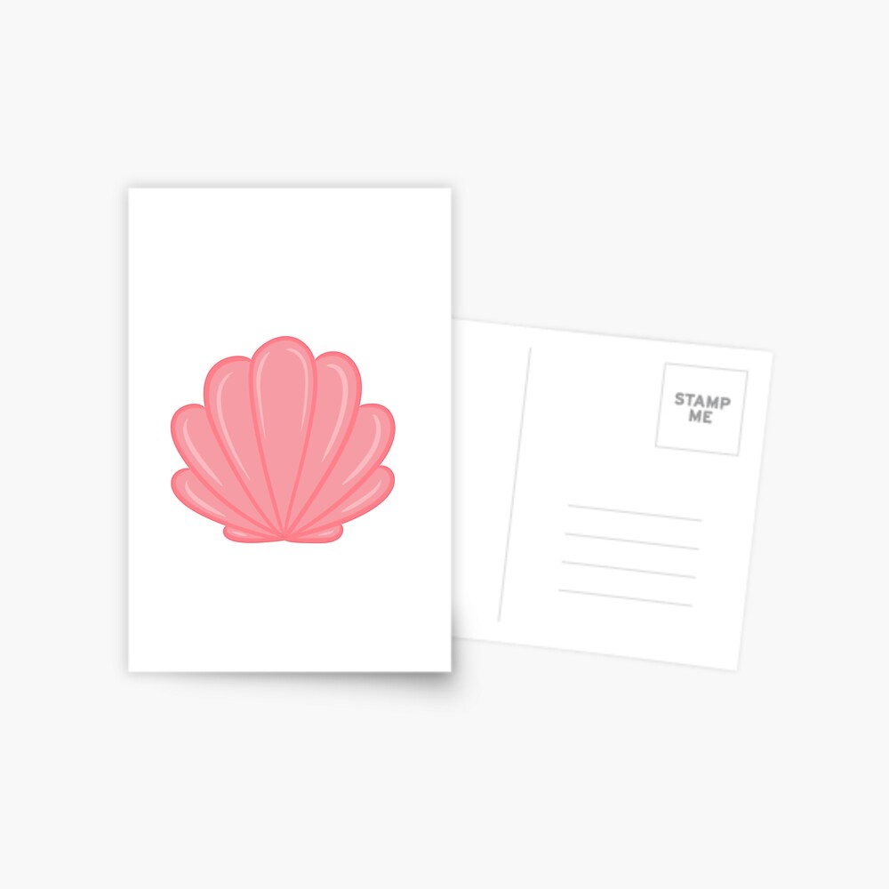 "Little Mermaid Shell" Sticker by Ninidesignss | Redbubble
