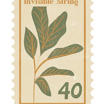 "Invisible string stamp" Sticker for Sale by sdenaro5 | Redbubble