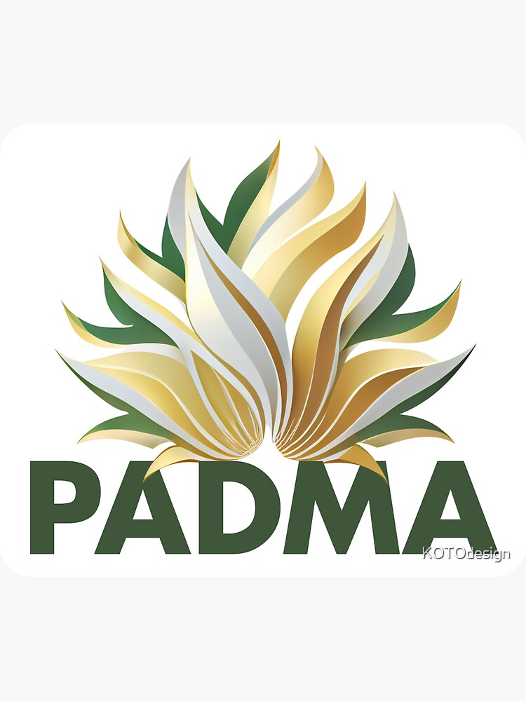 "Grace of the Lotus | PADMA" Sticker for Sale by KOTOdesign | Redbubble