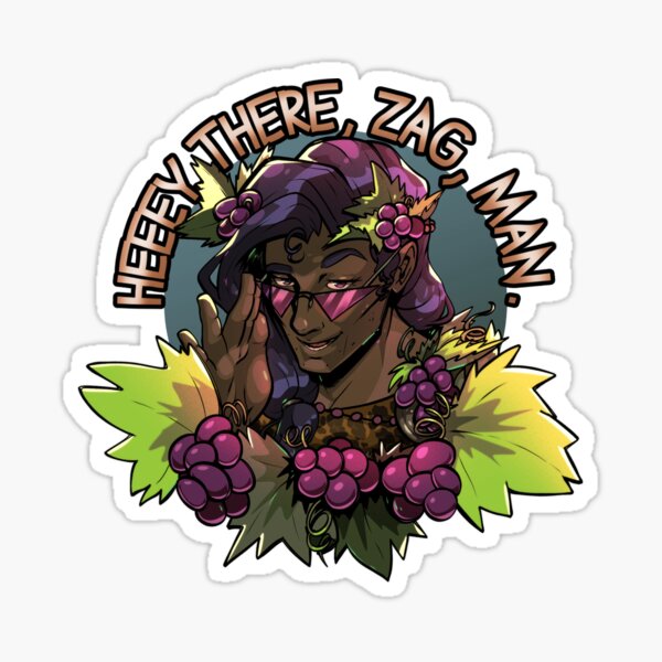 "Dionysus Hades Meme "Clean" Version" Sticker for Sale by Tsutsuya ...
