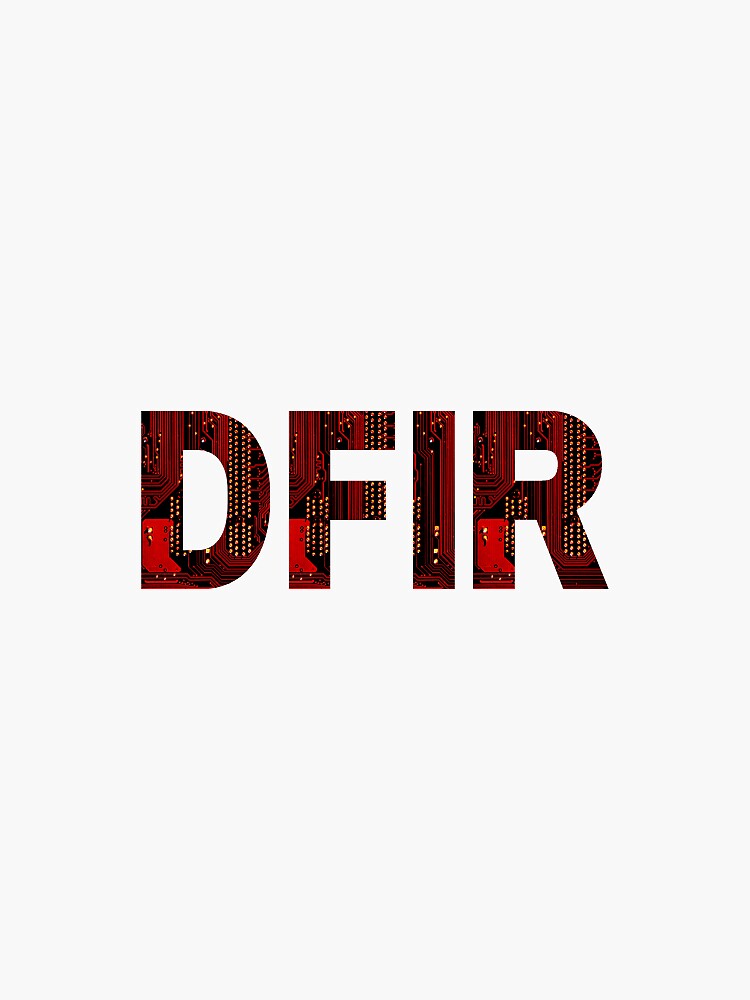 "DFIR Sticker" Sticker for Sale by CremeDeLaMemes | Redbubble