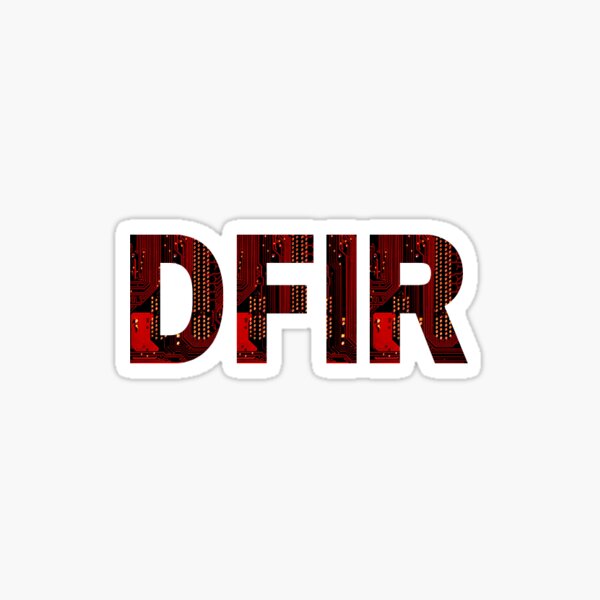 "DFIR Sticker" Sticker for Sale by CremeDeLaMemes | Redbubble