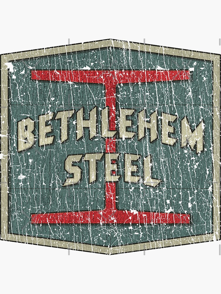 "Bethlehem Steel Buffalo 1962" Sticker for Sale by AstroZombie6669 ...