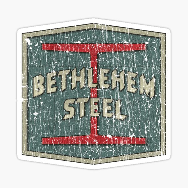"Bethlehem Steel Buffalo 1962" Sticker for Sale by AstroZombie6669 ...