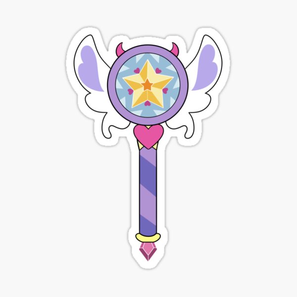 "Star's Wand " Sticker by fugufish | Redbubble