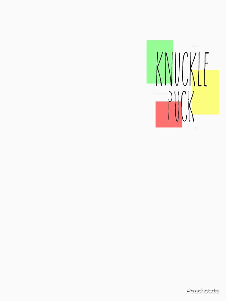 "KNUCKLE PUCK SHAPESHIFTER" T-shirt for Sale by Peachstxte | Redbubble ...