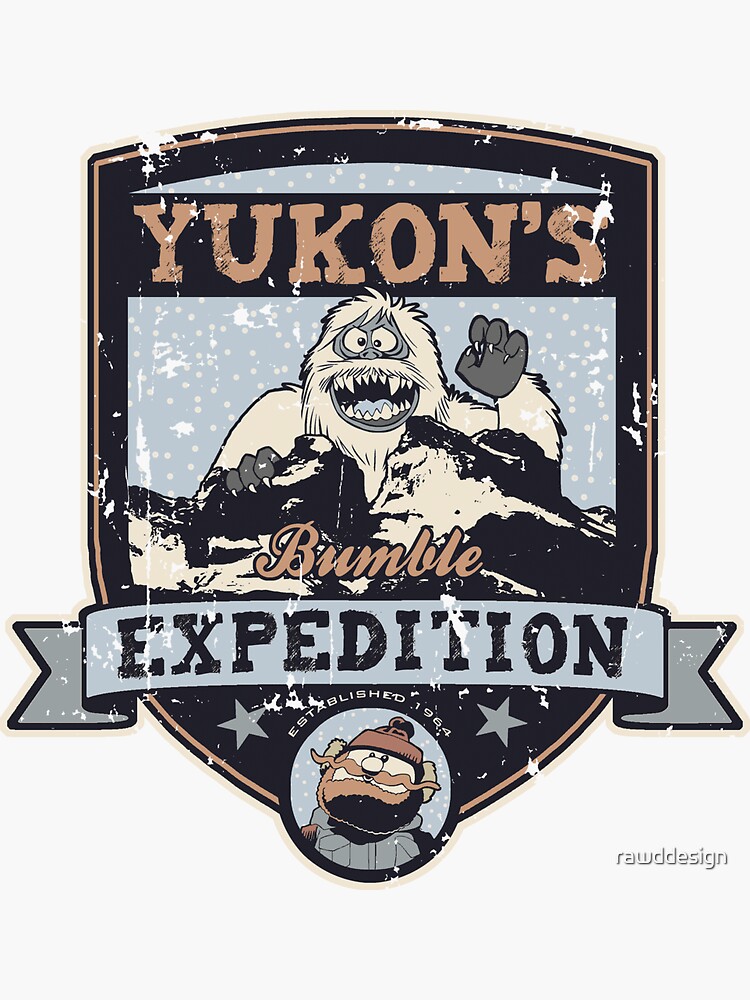 "Yukon's Expedition" Sticker for Sale by rawddesign | Redbubble