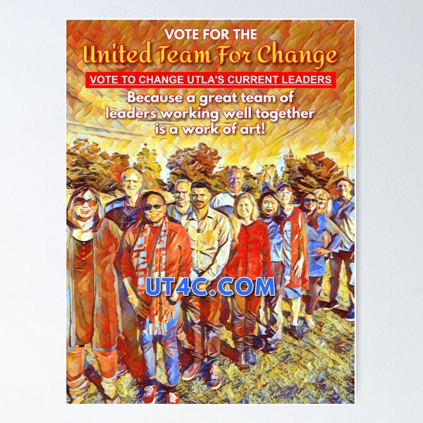 "Vote For Change Poster" Poster for Sale by joesegal | Redbubble