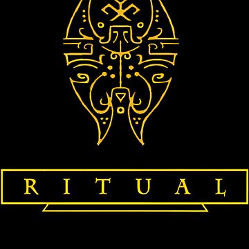 "Album ritual logo" Sticker for Sale by CarylonDiana | Redbubble