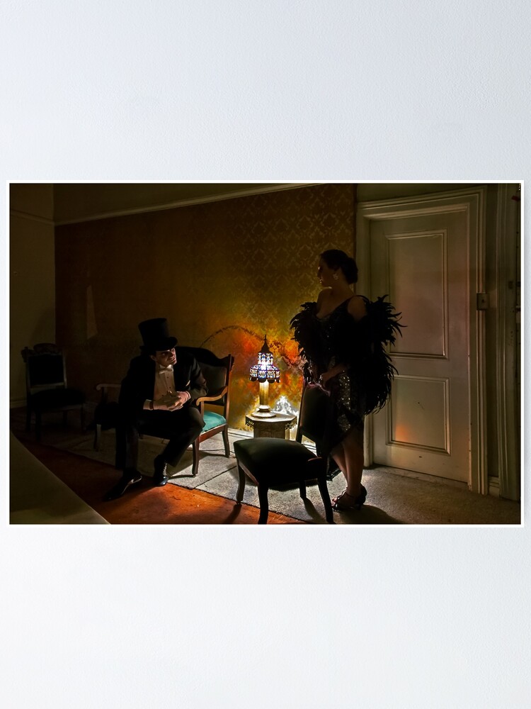 "A Sinister Plan - Haunted by History" Poster for Sale by bizarrela ...