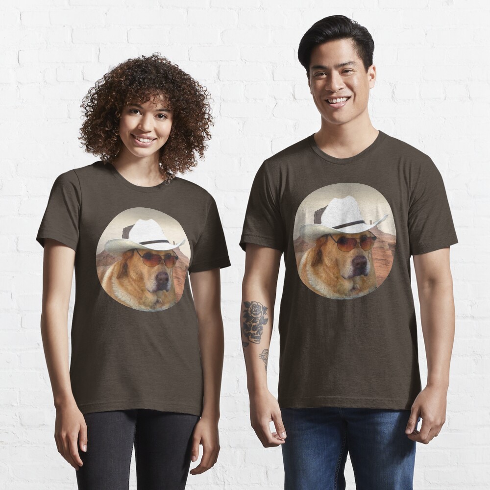 "Doggo Stickers: Cowboy" T-shirt for Sale by Elisecv | Redbubble | dogs ...