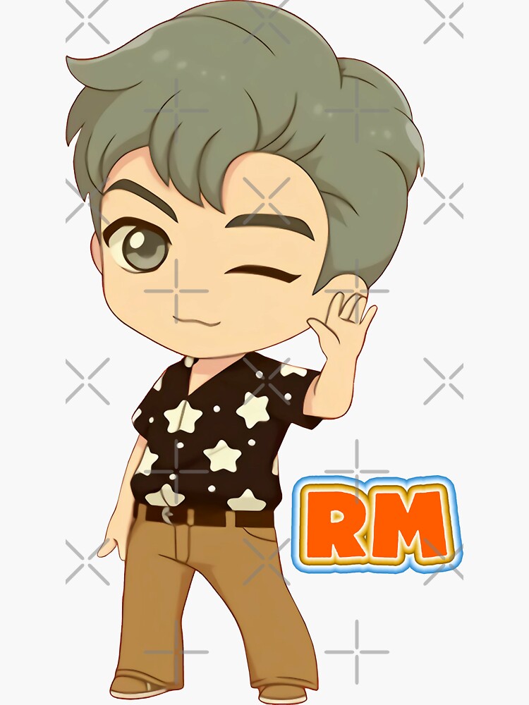 "RM dynamite" Sticker by wish-op13 | Redbubble