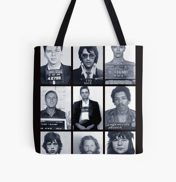 Celebrity Mugshots Photography Black Border Rock Stars And Actors