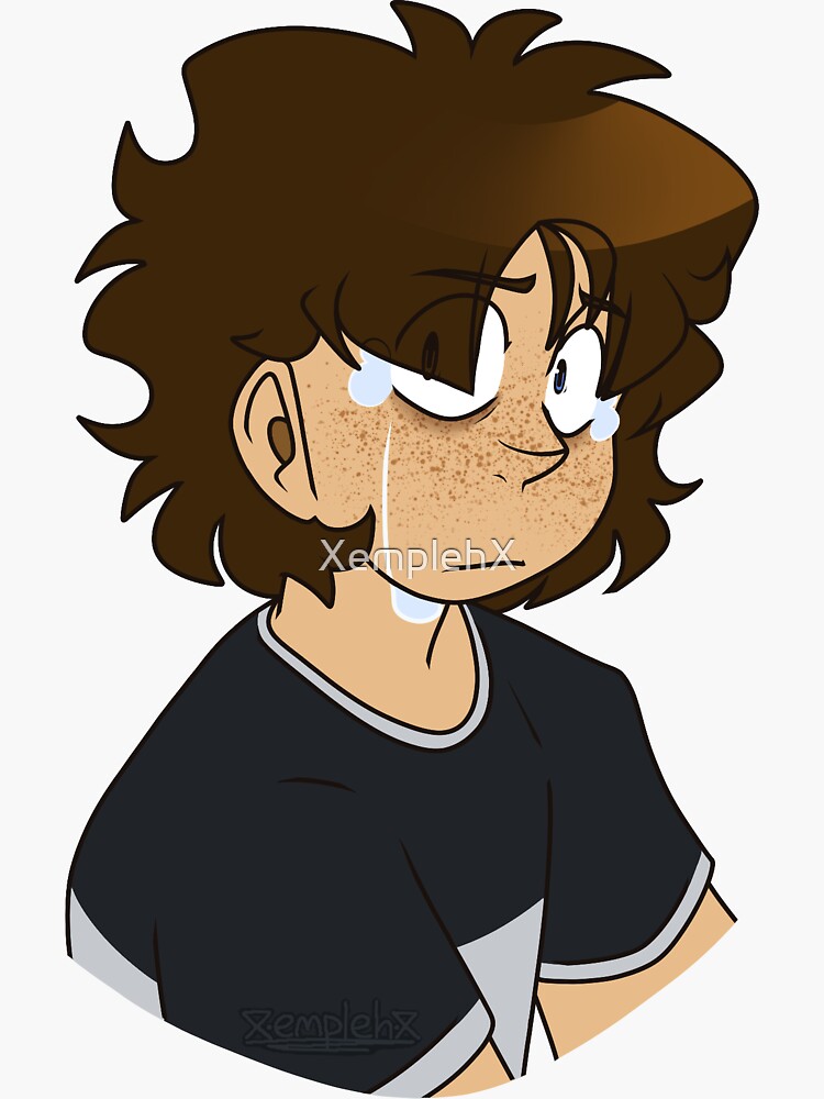 "Evan Afton" Sticker for Sale by XemplehX | Redbubble