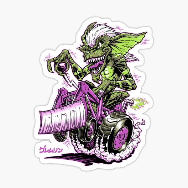 "TERROR TRACTOR" Sticker for Sale by MINION-FACTORY | Redbubble