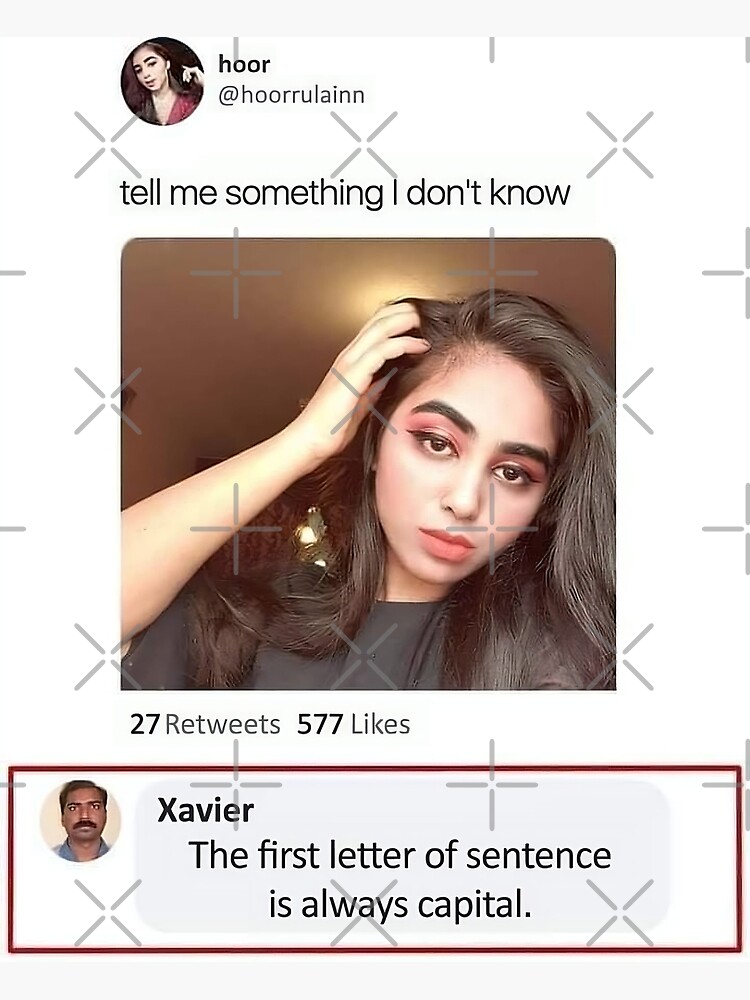 "Xavier Memes" Poster for Sale by MagiqueStickers | Redbubble