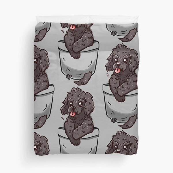 "Pocket Cute Cockapoo puppy" Duvet Cover for Sale by TechraNova | Redbubble