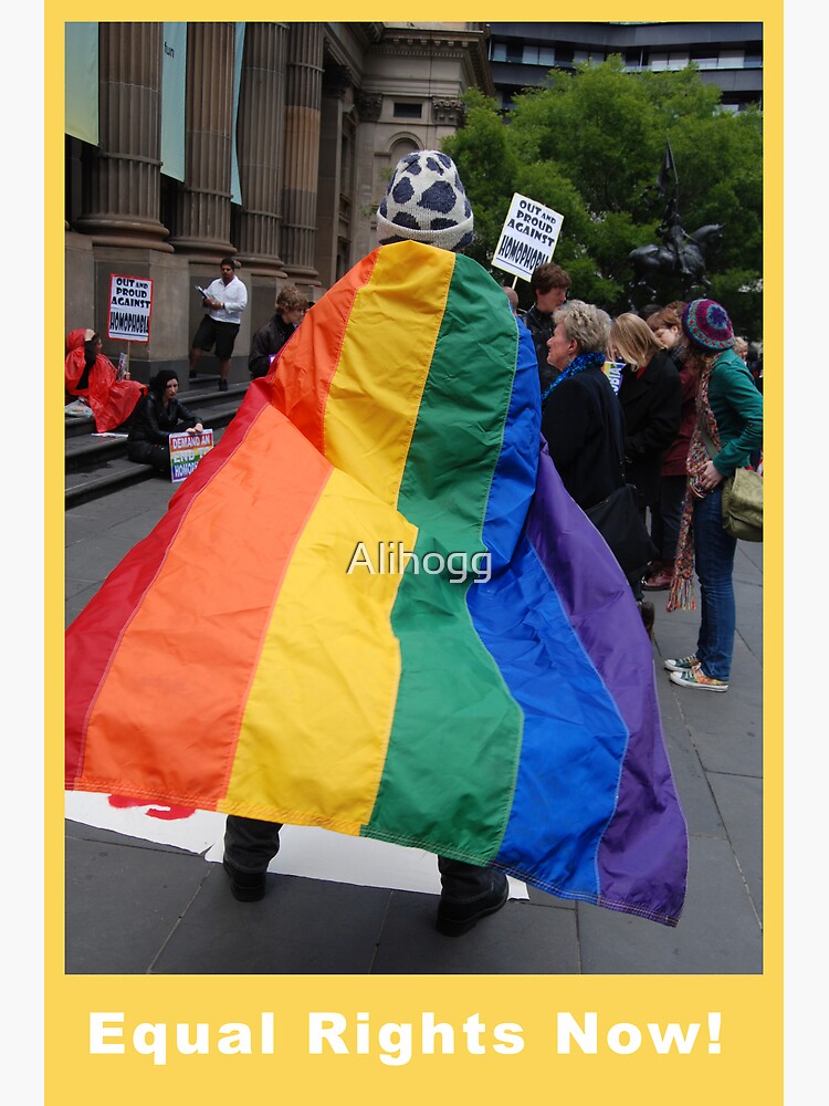 Equal Rights Now Premium Matte Vertical Poster sold by Colin Stewart ...