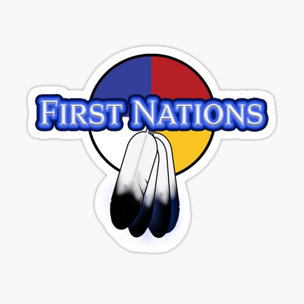 "First Nations logo" Sticker for Sale by NDNGraphics | Redbubble