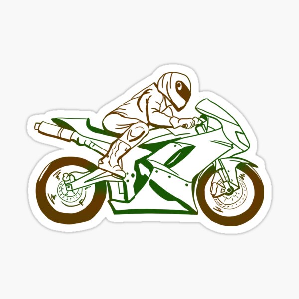 Motorcycle Stickers | Redbubble