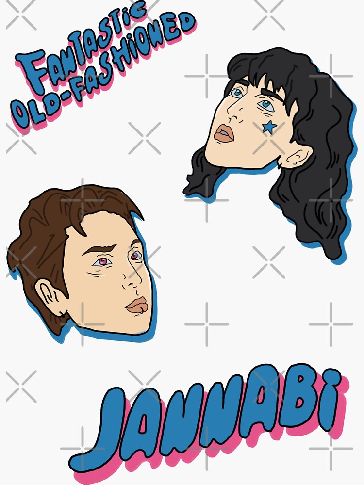 "JANNABI [sticker set]" Sticker for Sale by metanoiaaa | Redbubble
