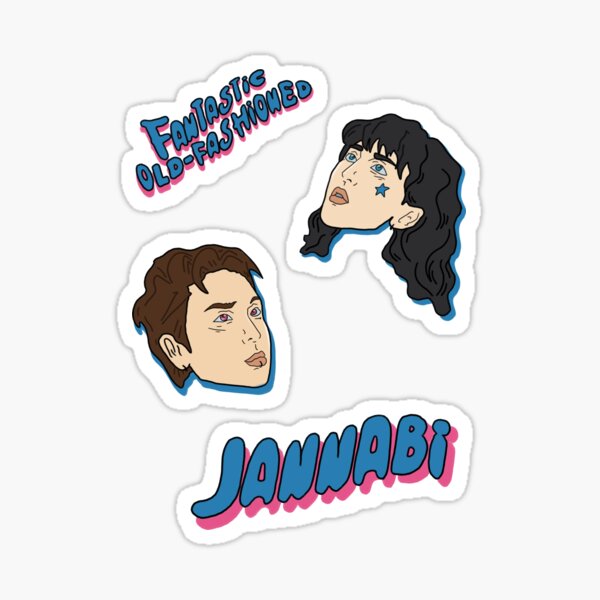 "JANNABI [sticker set]" Sticker for Sale by metanoiaaa | Redbubble