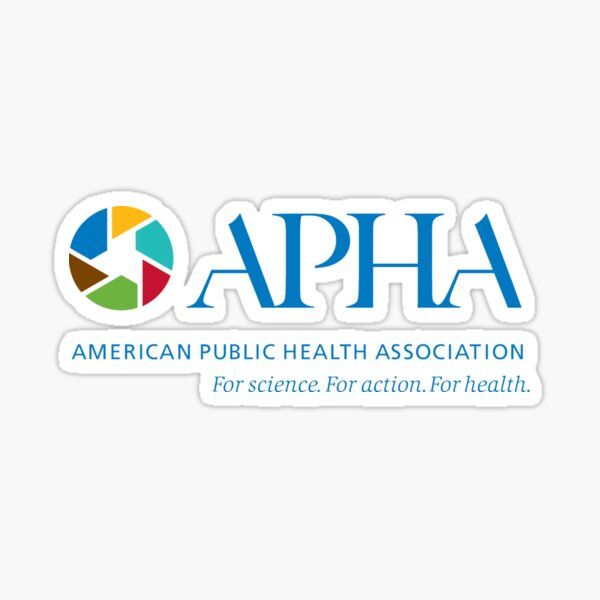 "APHA horizontal color" Sticker for Sale by APHAMerchStore | Redbubble