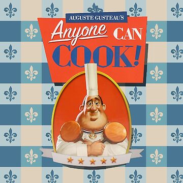 "Anyone Can Cook Book" Poster for Sale by MinetiSpaghetti | Redbubble