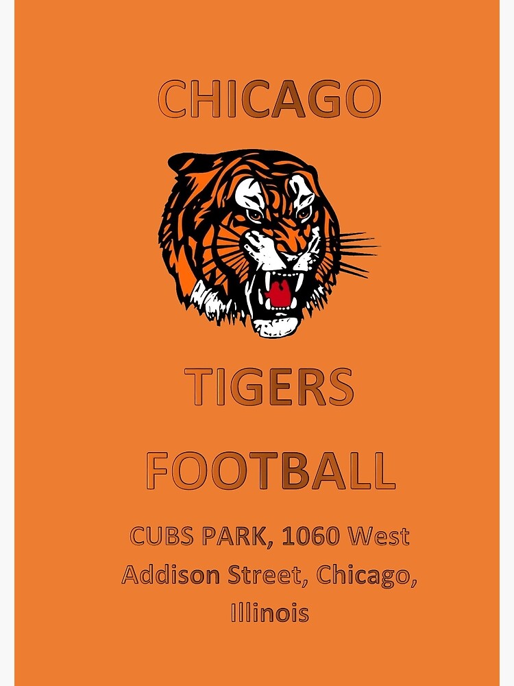 "Die Chicago-Tiger" Poster von romeobravado | Redbubble