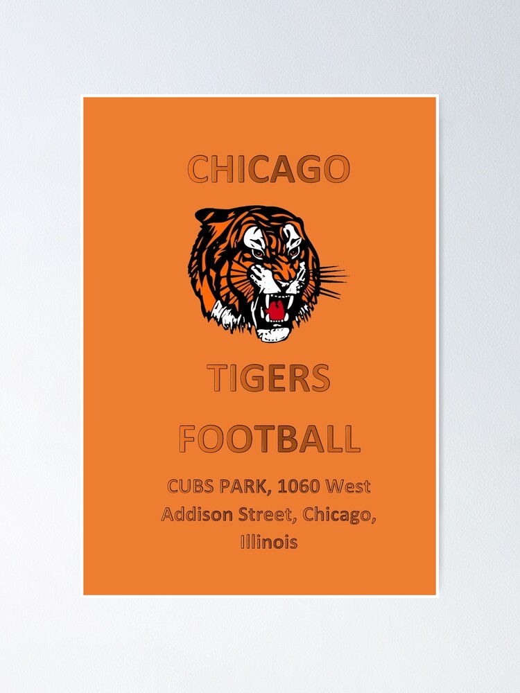 "Die Chicago-Tiger" Poster von romeobravado | Redbubble