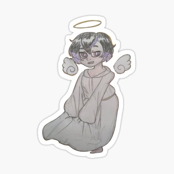 "Angel Garry" Sticker for Sale by Thaiglasses96 | Redbubble