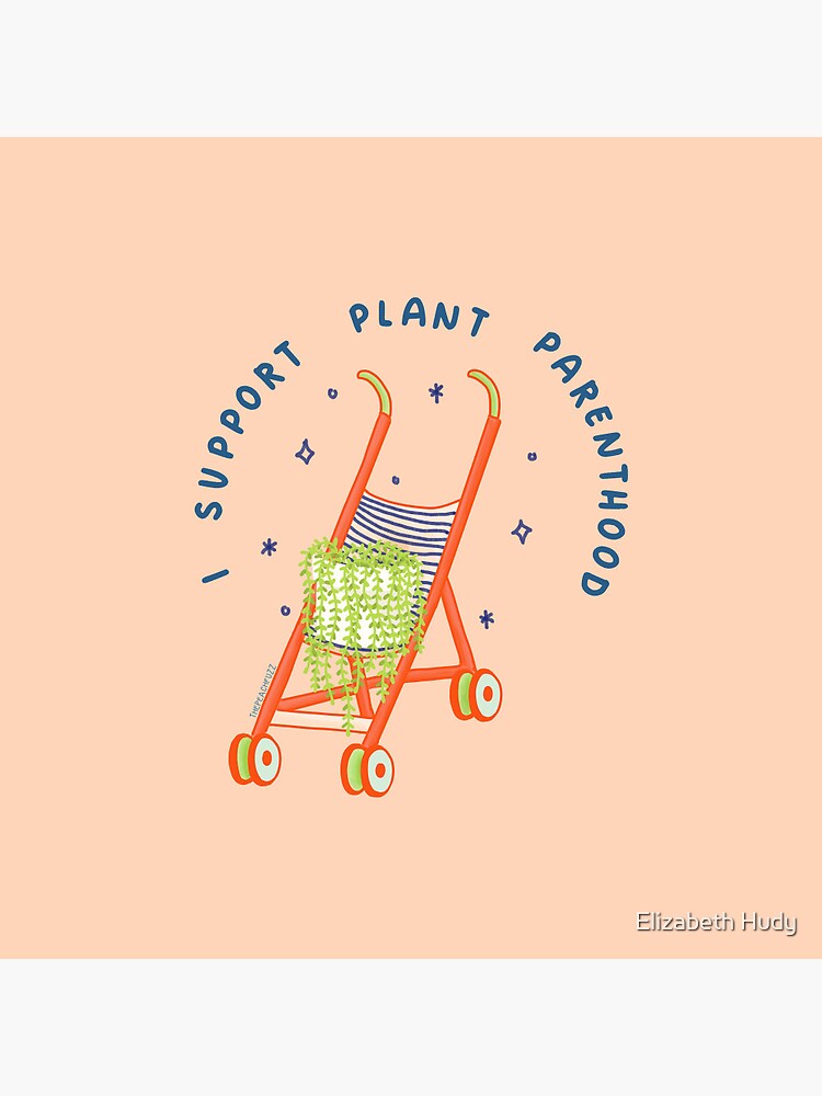 Support Plant Parenthood (Again) - The Peach Fuzz Pin Button sold by ...