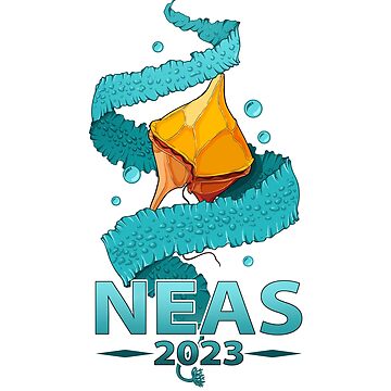 "NEAS 2023 logo in colour" Art Print for Sale by NortheastAlgae | Redbubble