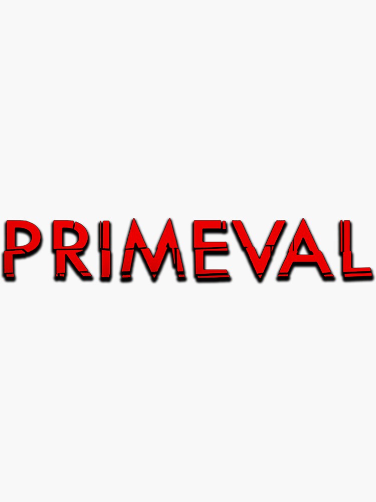 "Primeval Logo" Sticker for Sale by time4changeart | Redbubble