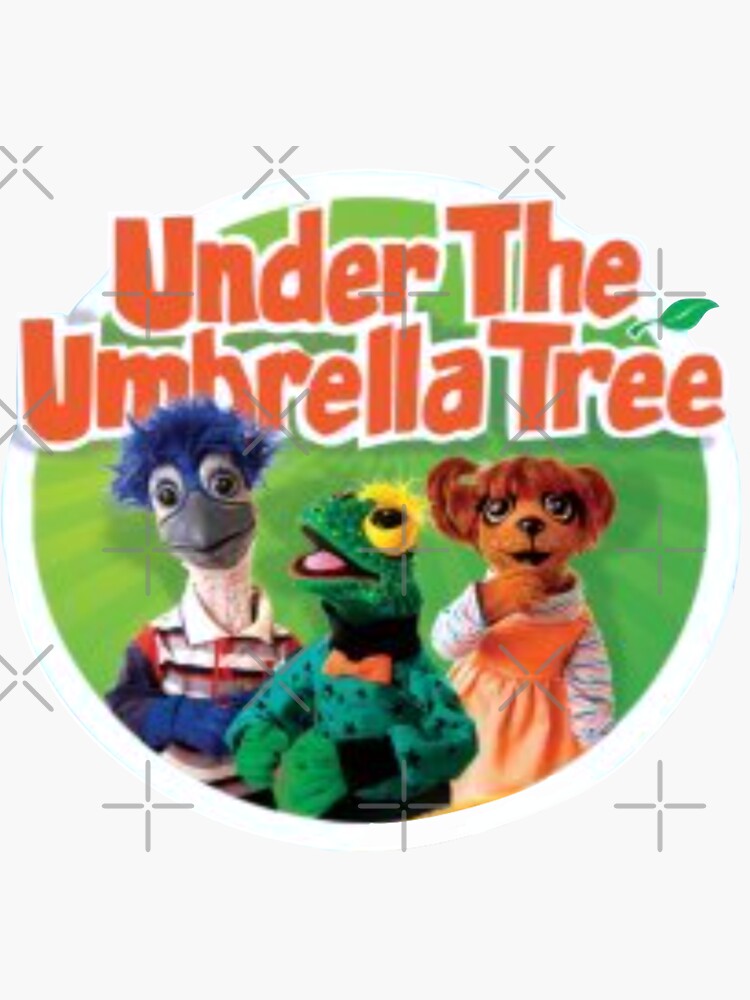 "Under the Umbrella Tree Classic TV" Sticker for Sale by GoneawayGames ...