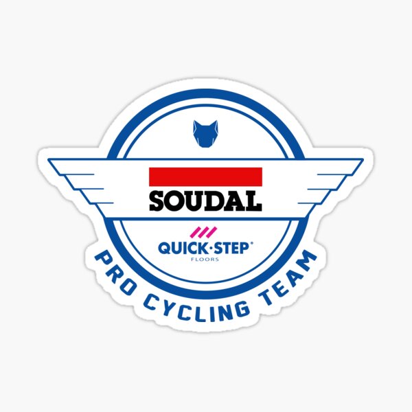 "Soudal Quick step logo 2023 Quick step alpha vinyl pro cycling team ...