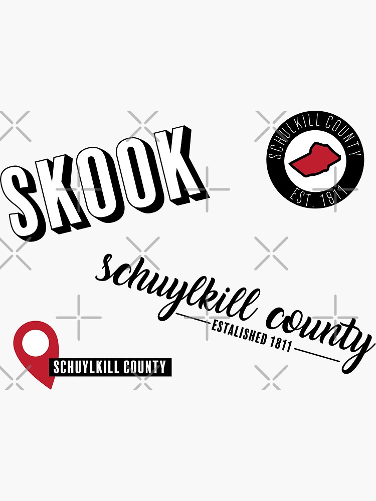 "Skook Set" Sticker for Sale by mlroos | Redbubble