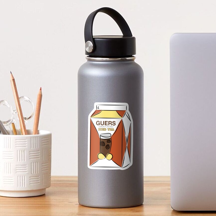 "Guers Iced Tea" Sticker for Sale by mlroos | Redbubble