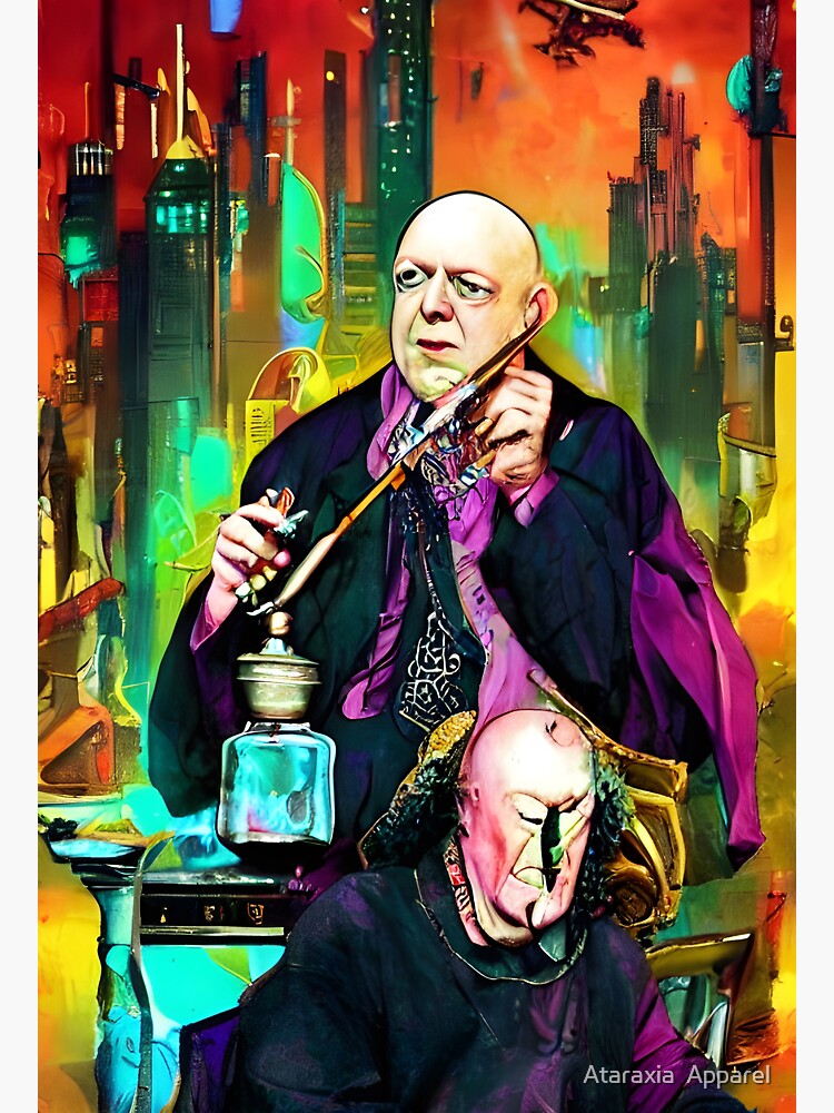 "Cyberpunk Aleister Crowley The Great Beast of Thelema painted in a ...