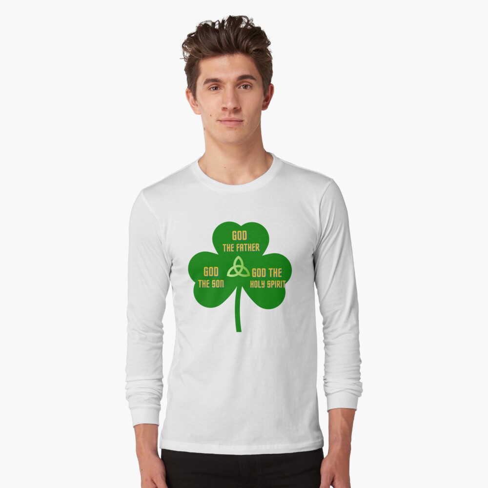 "Holy Trinity Shamrock God the Father God the Son God the Holy Spirit ...