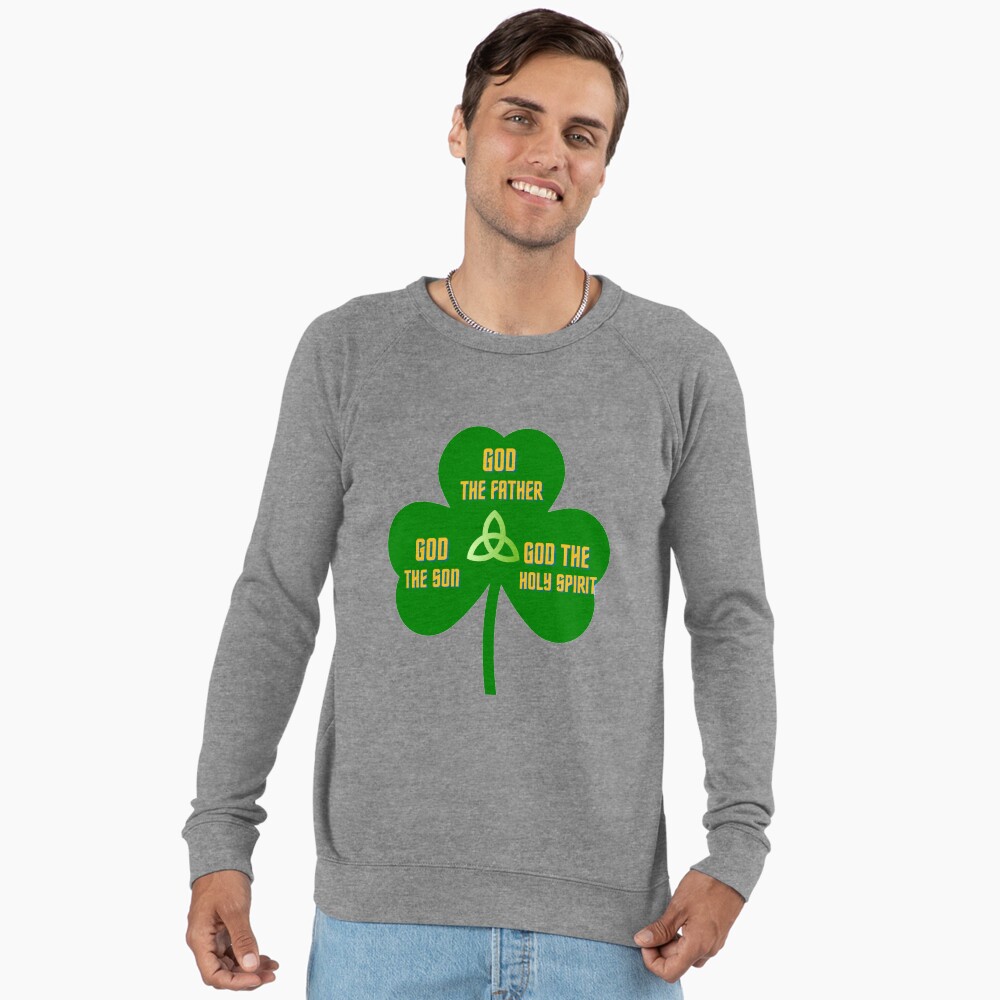 "Holy Trinity Shamrock God the Father God the Son God the Holy Spirit ...