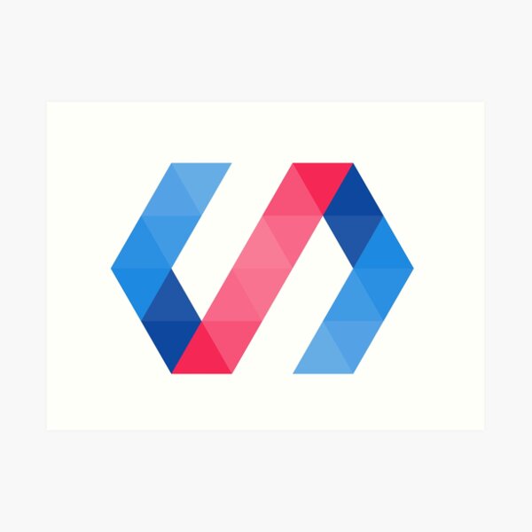 "Polymer logo" Art Print for Sale by hipstuff | Redbubble