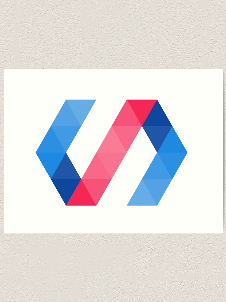 "Polymer logo" Art Print for Sale by hipstuff | Redbubble