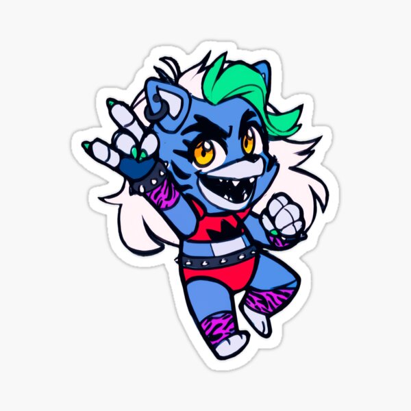 "Five Nights at Freddy's Security Breach - Roxanne Wolf Art " Sticker ...