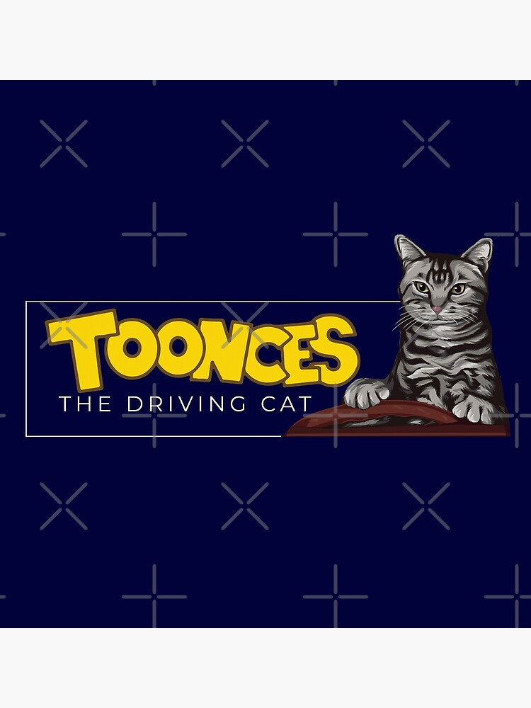 Toonces the driving cat Premium Matte Vertical Poster sold by Pink ...