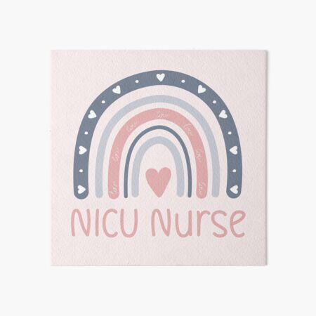 "NICU Nurse | Boho Rainbow | NICU Nurse Gifts | NICU Nurse Student ...