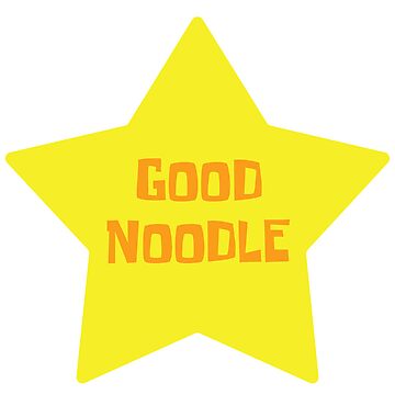 "Good Noodle Star" Sticker for Sale by brynn-creates | Redbubble
