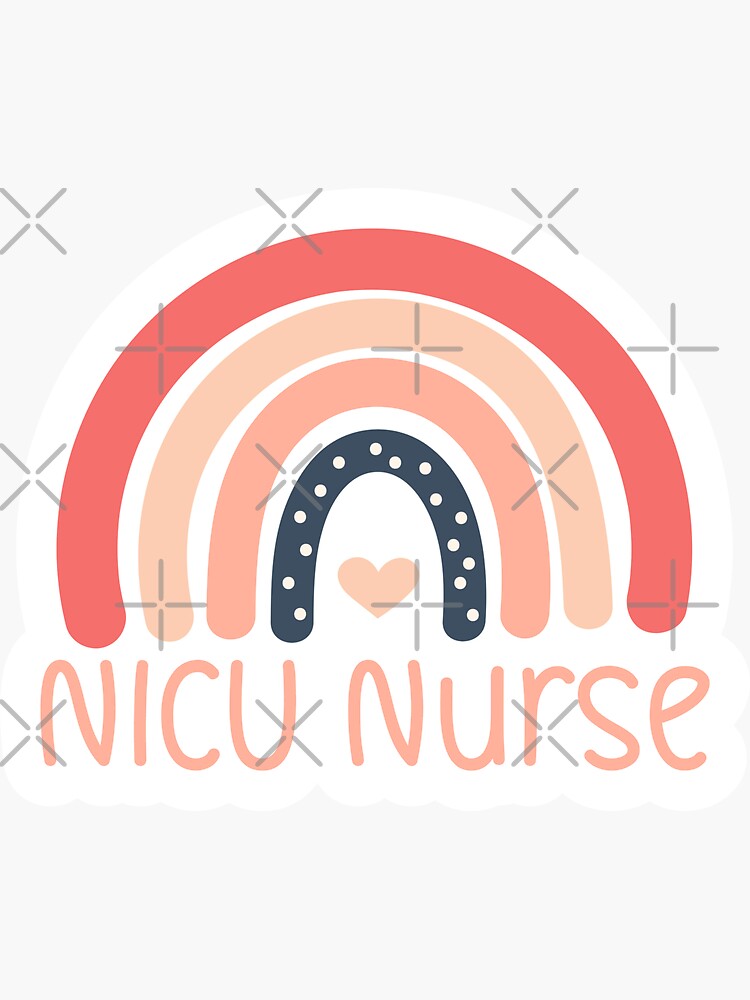 "NICU Nurse | Boho Rainbow | NICU Nurse Gifts | NICU Nurse Student ...