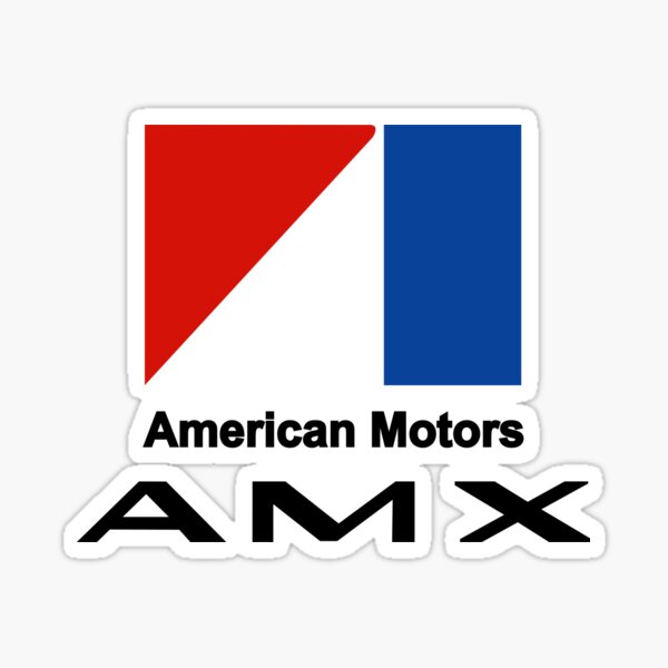 "American Motors AMX" Sticker for Sale by ItsMeRuva | Redbubble